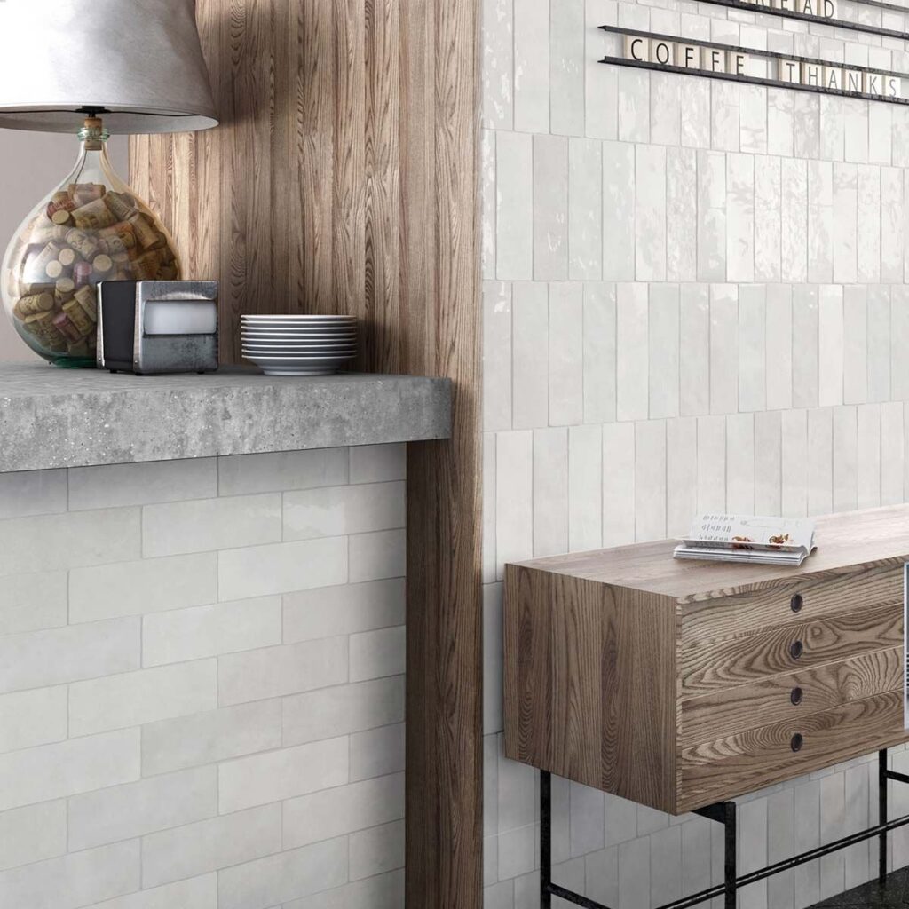 Inspireras av vitt kakel - Svenska Kakel